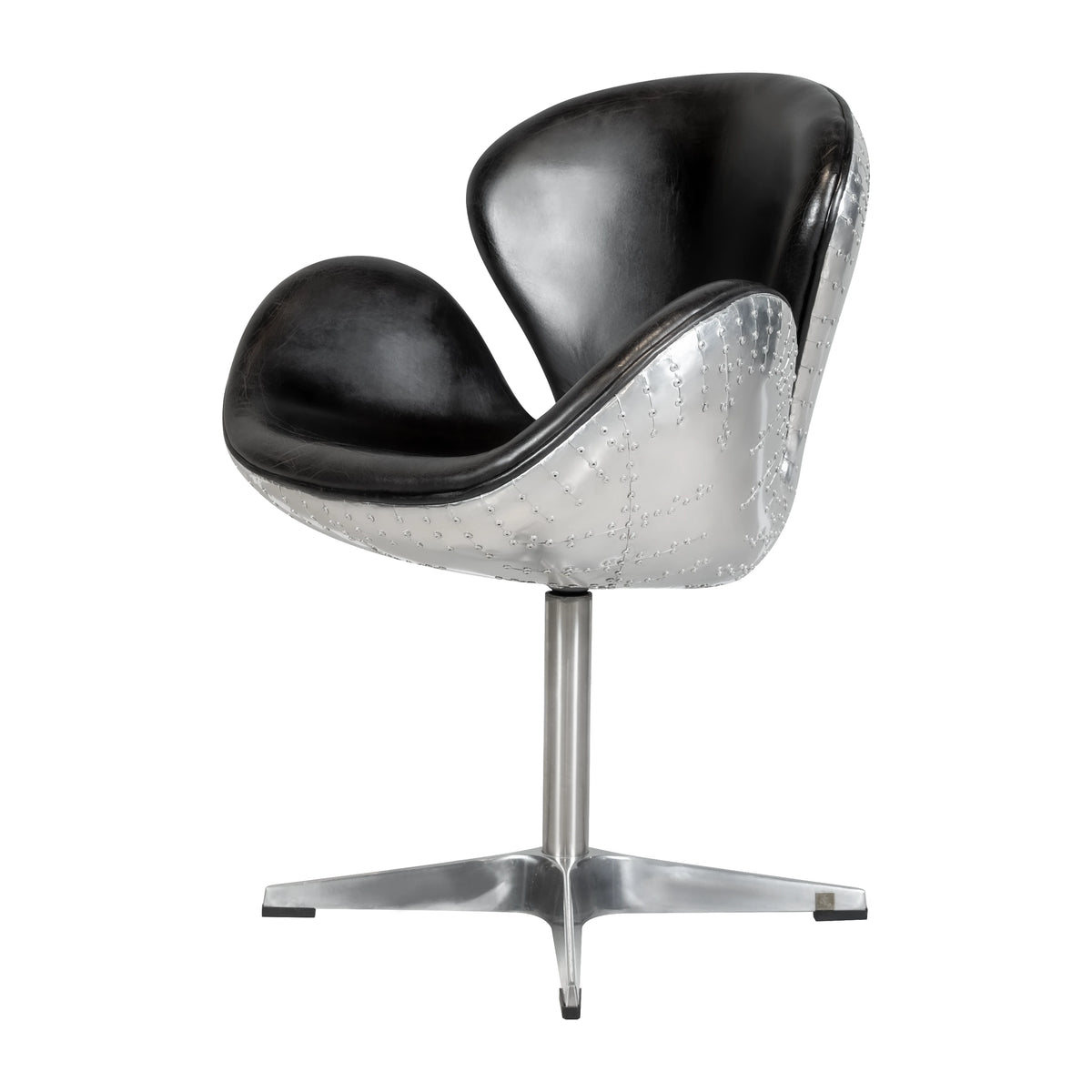 Aviator Desk Chair-Vitage Black – Koala Living
